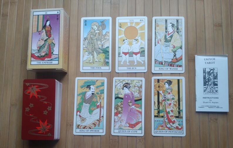 Ukiyoe Tarot 1982 Rare OOP - Etsy