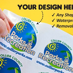 Removable Custom Printed Stickers, Labels & Decals on Sheets. Any Size ...