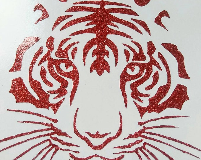 Custom Tiger Decals Tiger Head Decals Tigers Stickers Car Decals ...