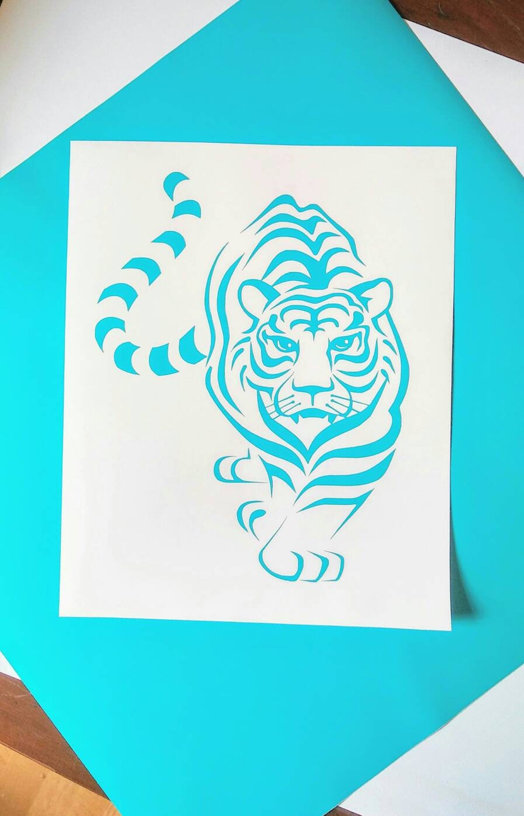 Tiger Decals Full Tiger Decals Vinyl Decals Tiger Stickers Tiger Gold ...