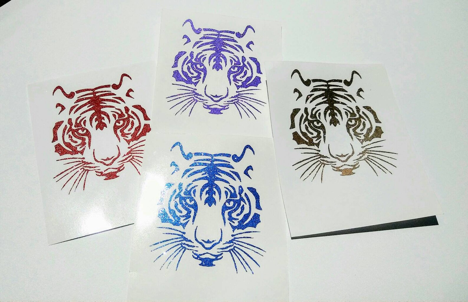Custom Tiger Decals Tiger Head Decals Tigers Stickerscar - Etsy