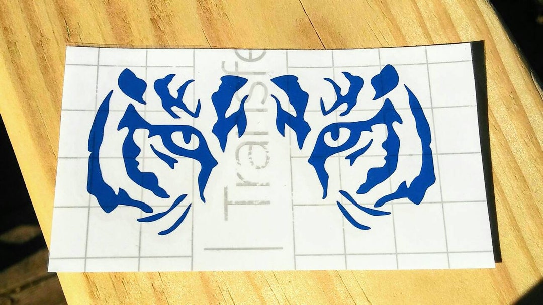 Tiger Decal |tiger Eyes Decal | Tiger Sticker| Tigers| Tumblers|laptops ...