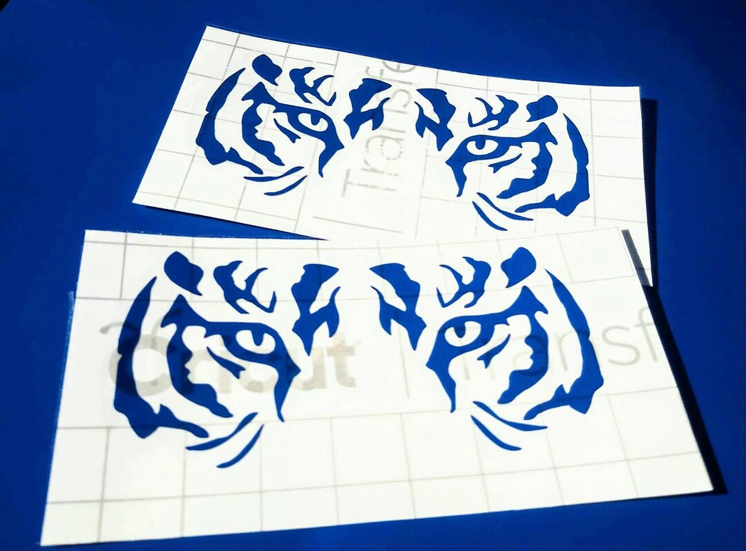 Tiger Decal tiger Eyes Decal Tiger Sticker Tigers - Etsy