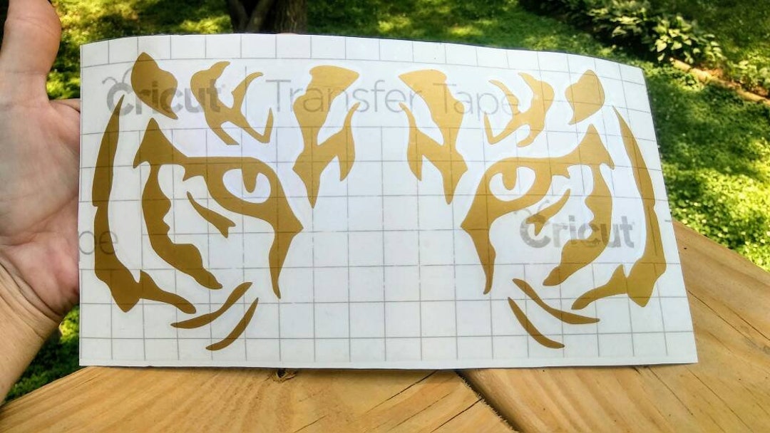 Tiger Decal tiger Eyes Decal Tiger Sticker Tigers - Etsy