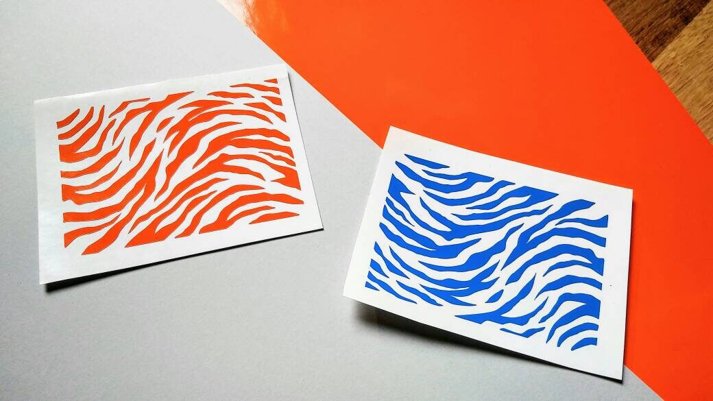 Tiger Stripes Decal Tiger Stripes Tiger Stripes Stickers Tiger Decals ...