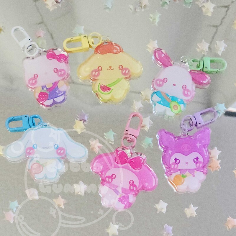 Acrylic Keychain - Etsy