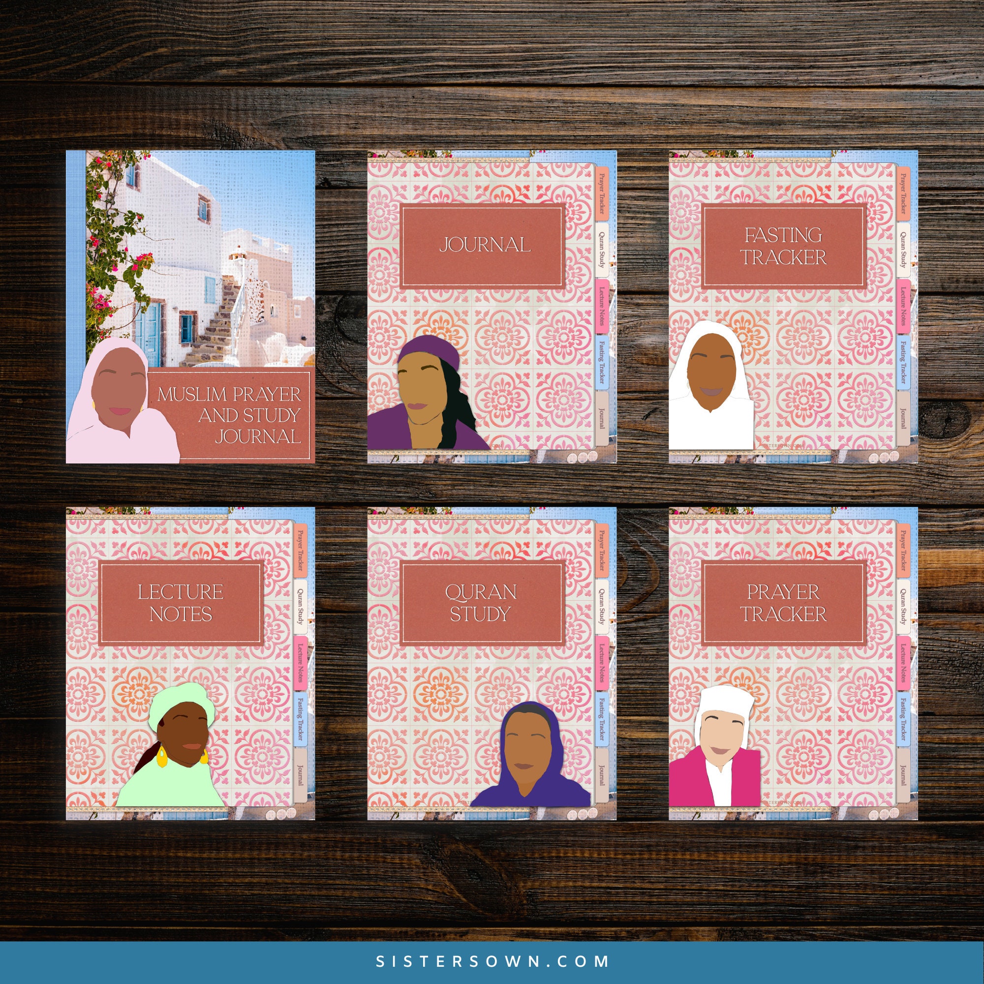 Muslim Prayer and Study Journal, Prayer Journal, Devotional Journal ...