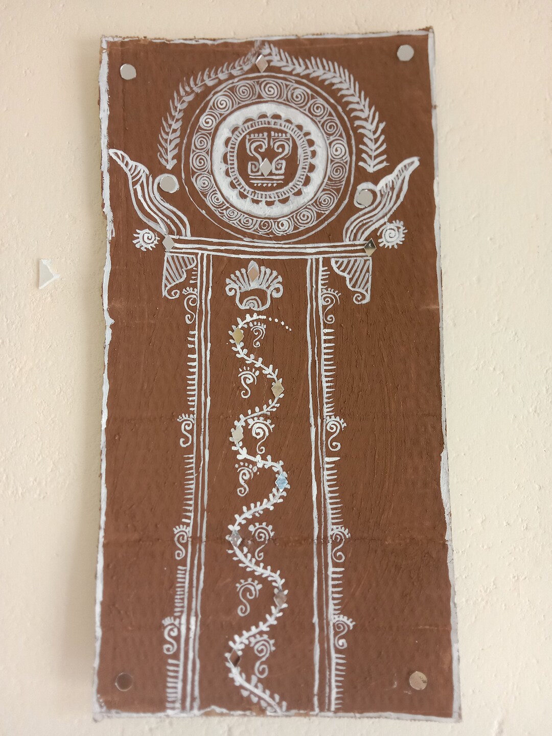 Rajasthani Mandana Art for Home Decor, Shubh-labh Mandana Art, House ...