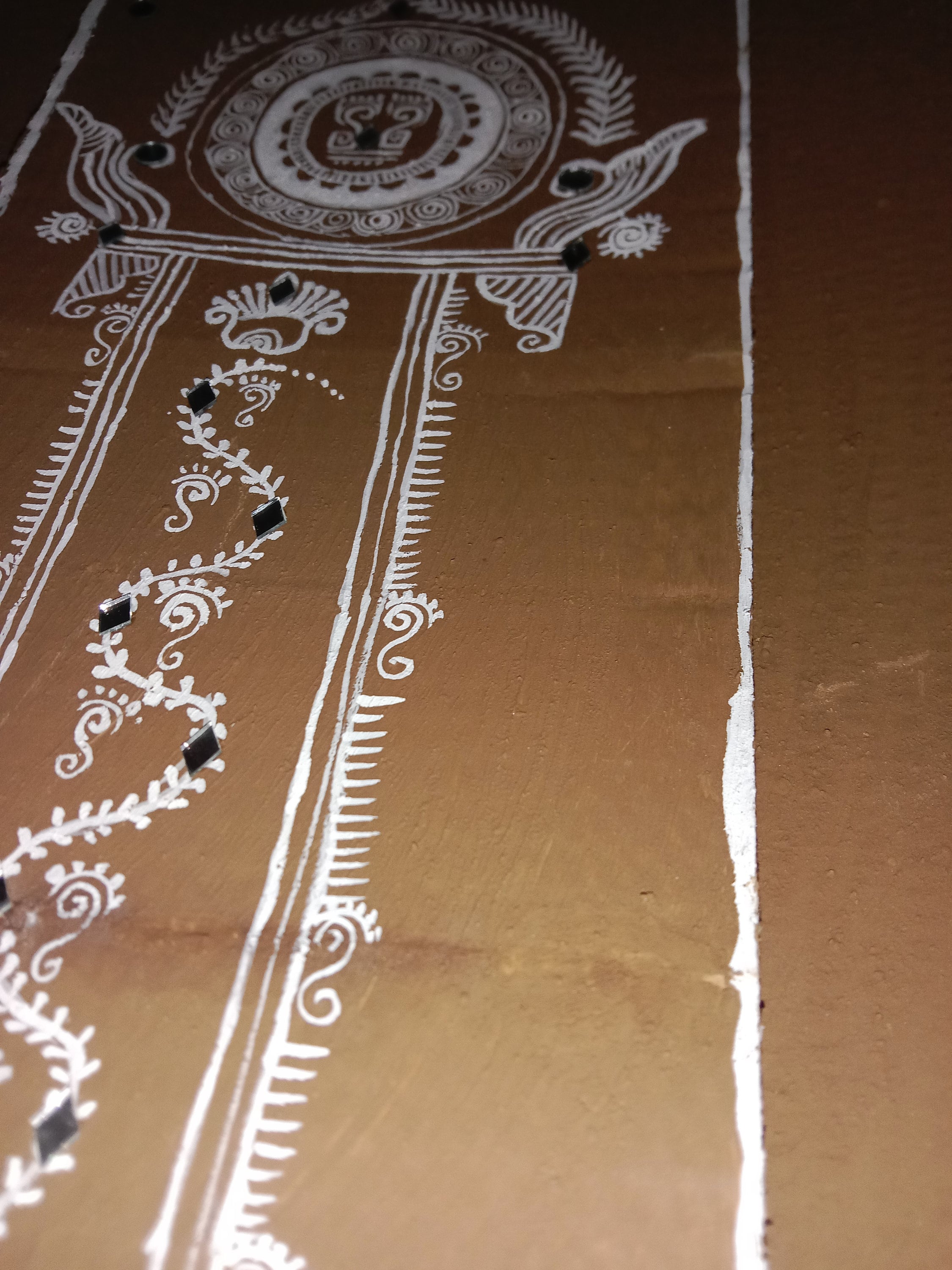 Rajasthani Mandana Art for Home Decor, Shubh-labh Mandana Art, House ...