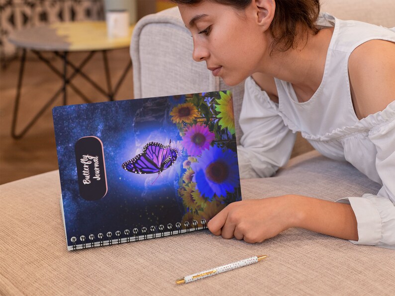 Stunning Butterfly Journal Ideal 6 X 9 Composition 120 Pages of ...