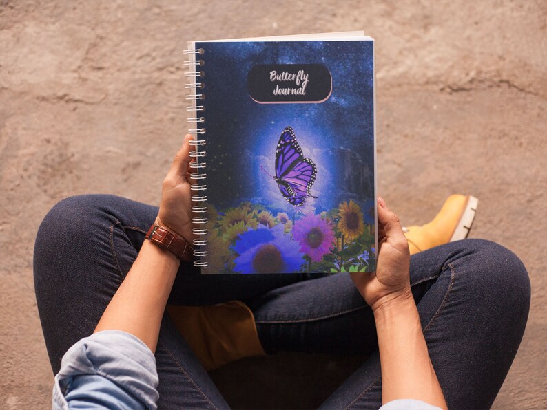 Stunning Butterfly Journal Ideal 6 X 9 Composition 120 Pages of ...