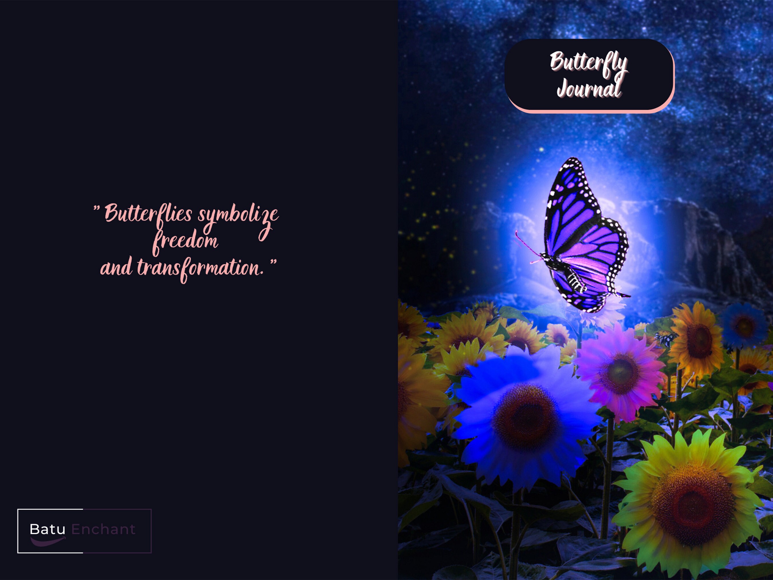 Stunning Butterfly Journal Ideal 6 X 9 Composition 120 Pages of ...