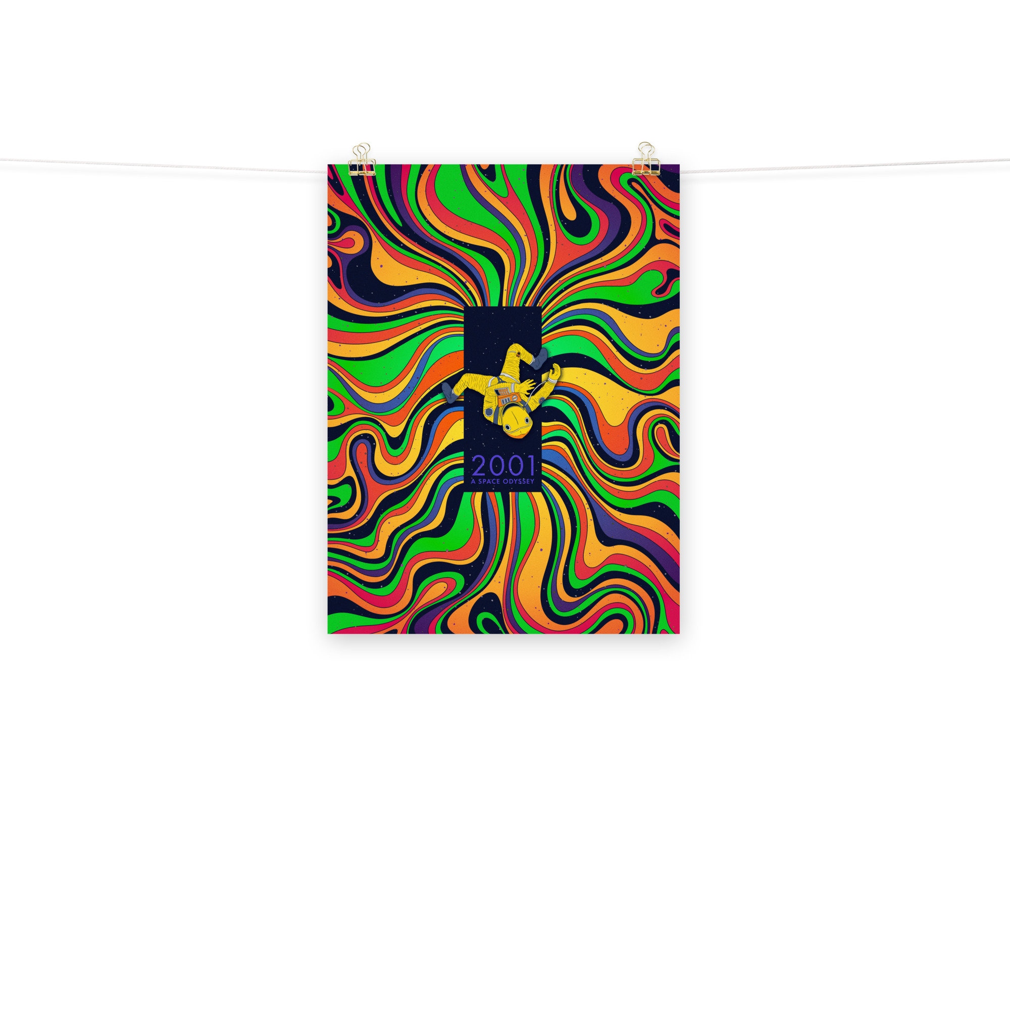 2001: A Space Odyssey ultimate Trip Psychedelic Movie Poster - Etsy UK