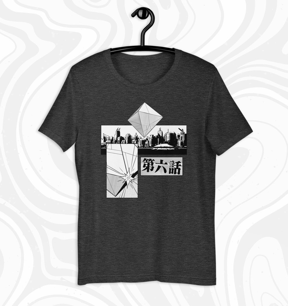 Evangelion Anime T-shirt Ramiel Angel Attack - Etsy