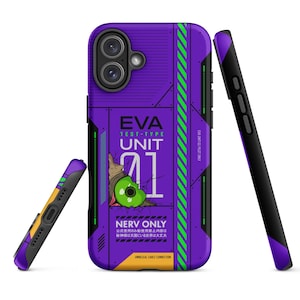 Evangelion Unit-01 "berserker Mode" Tough Case for Iphone® Anime Phone ...