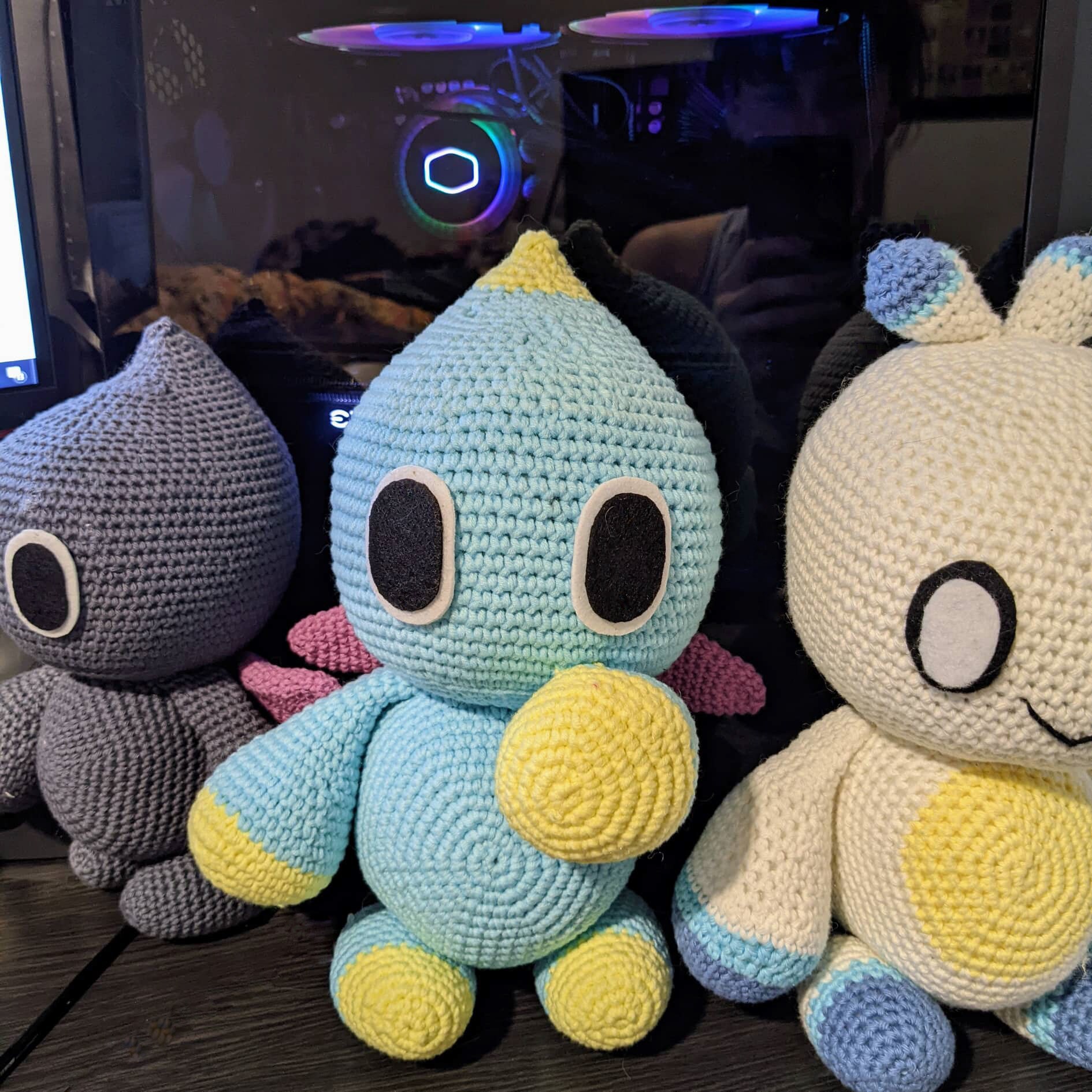 Neutral Chao Sonic Amigurumi Crochet Pattern - Etsy Canada