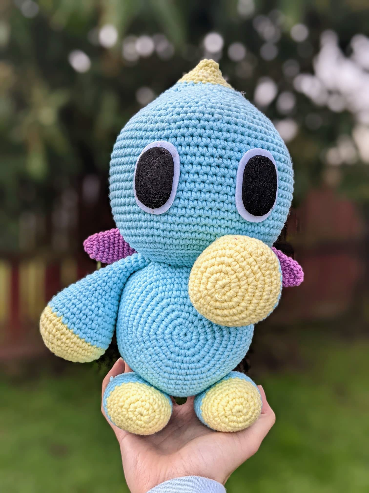 Neutral Chao Sonic Amigurumi Crochet Pattern - Etsy Canada