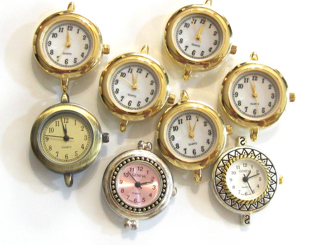 TIME on YOUR HANDS Wrist Watch Faces for Jewelry Making, Watch Jewelry ...