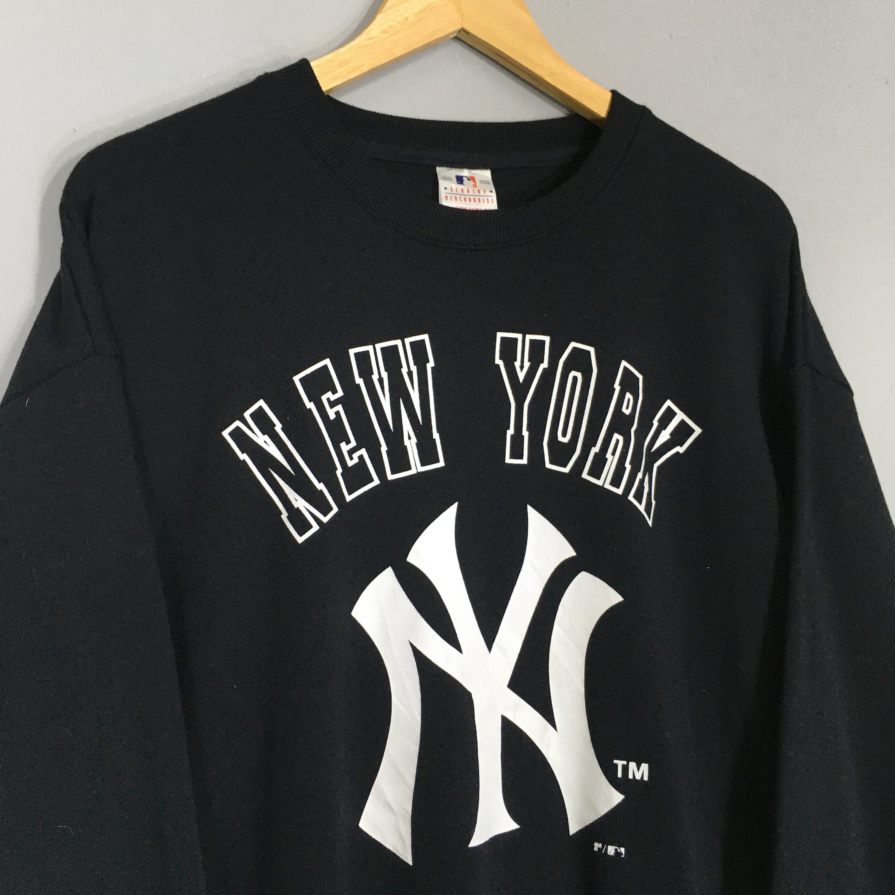 Vintage Y2K New York Yankees Mlb Sweatshirt Xlarge NY Yankees World ...
