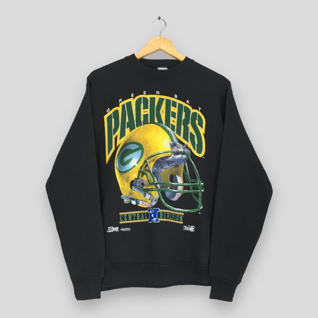 Vintage 90s Green Bay Packers NFL Sweatshirt Medium Green Bay Packers ...