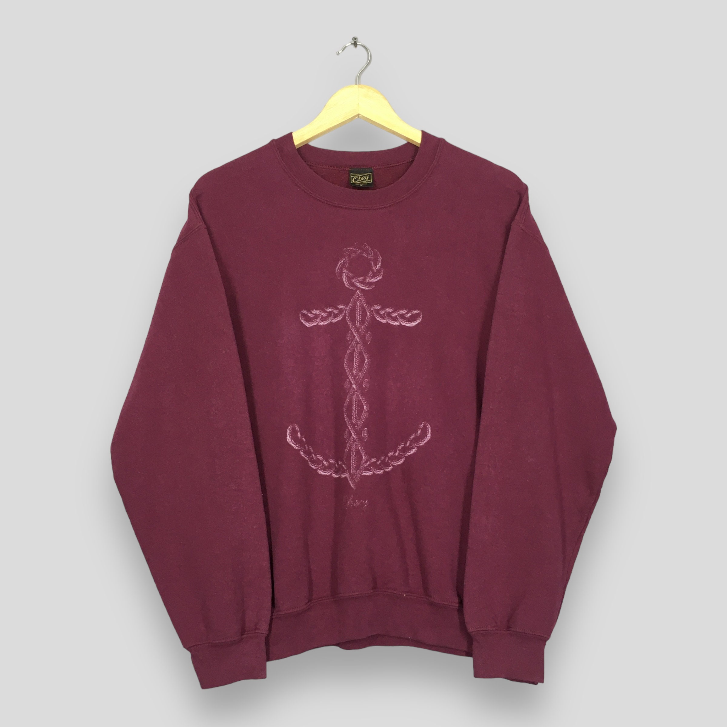 Vintage Y2K Obey Worldwide Propaganda Sweatshirt Medium Obey ...