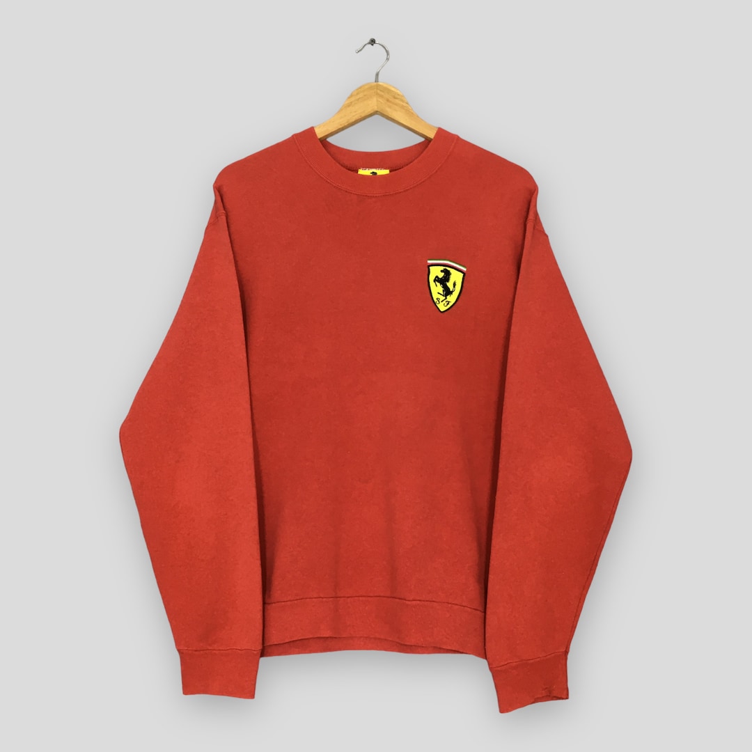 Vintage 90s Scuderia Ferrari Formula 1 Sweatshirt Medium Scuderia ...