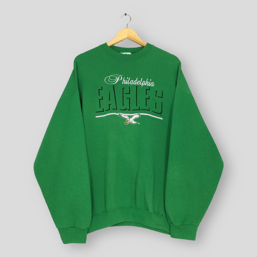 Vintage 90s Philadelphia Eagles NFL Sweatshirt Xlarge Philadelphia ...
