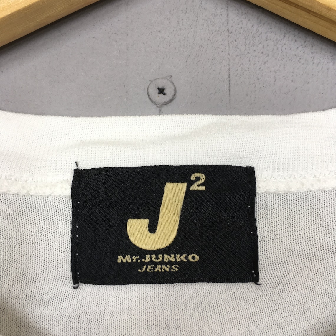 Vintage Mr Junko Jeans Japan White T Shirt Large Mr Junko Animal ...
