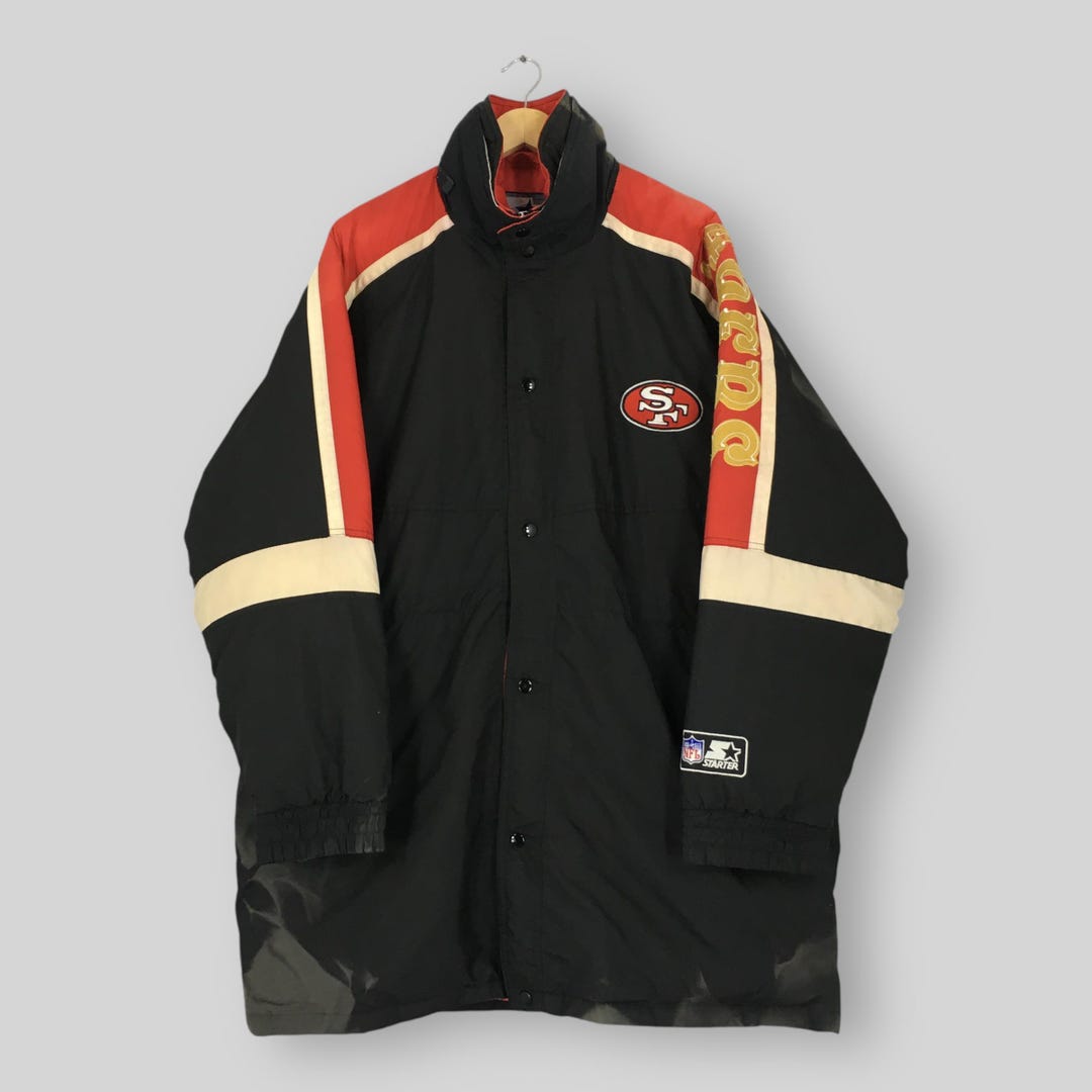 Vintage San Francisco 49ers NFL Parka Jacket Large Nfl Team American ...