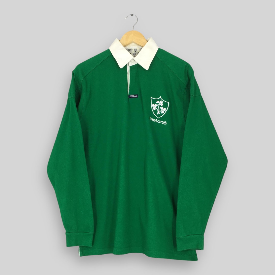 Vintage Oneills Ireland Rugby World Cup Polo Shirt Medium Rugby World ...