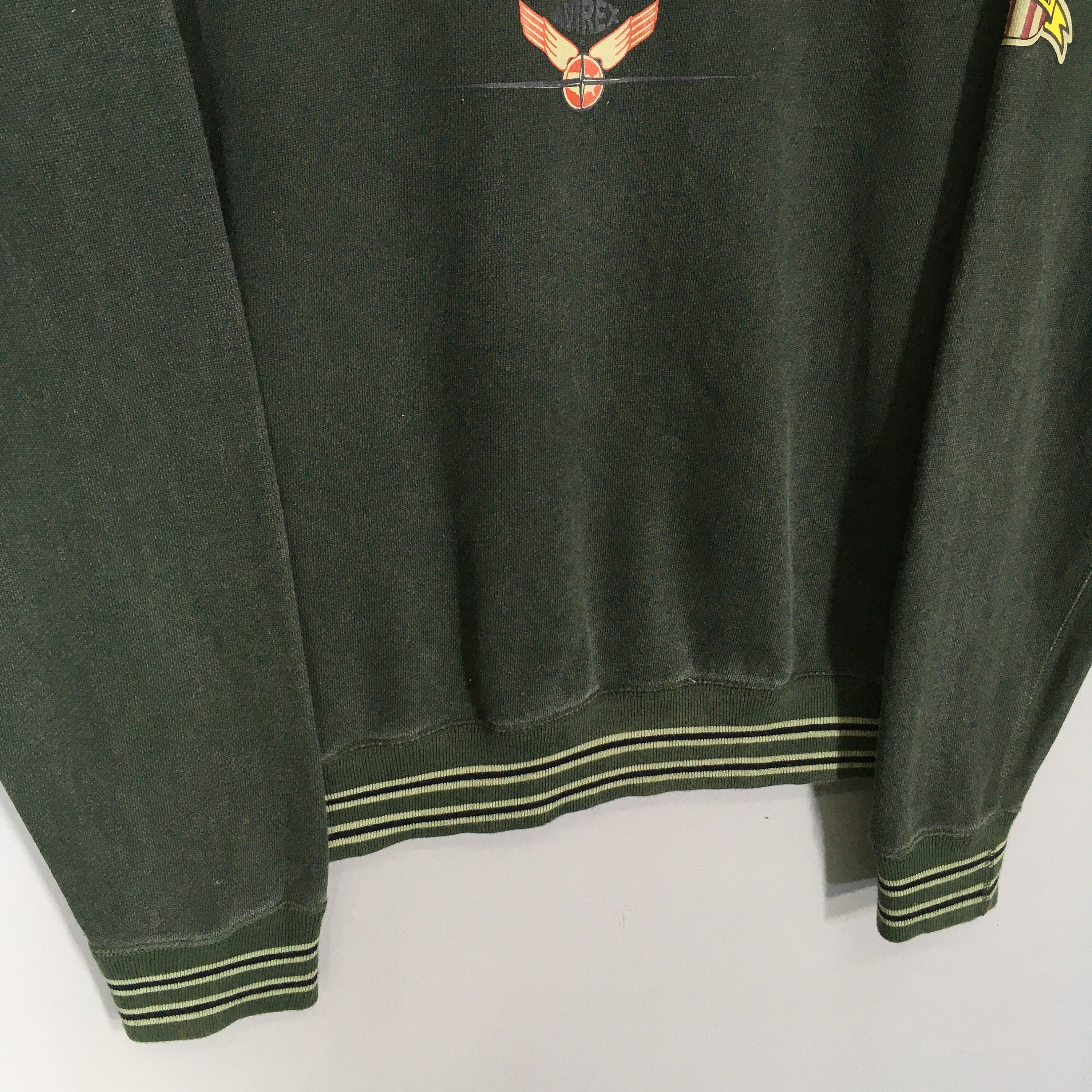 Vintage Avirex Usa Tuskegee Airmen Sweatshirt Small Avirex Us Army ...