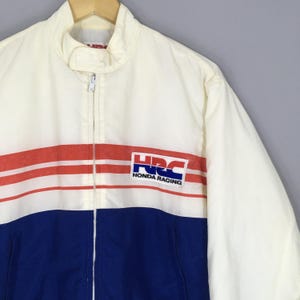 Vintage 90s HRC Honda Racing Team Jacket Medium HRC Honda Racing ...