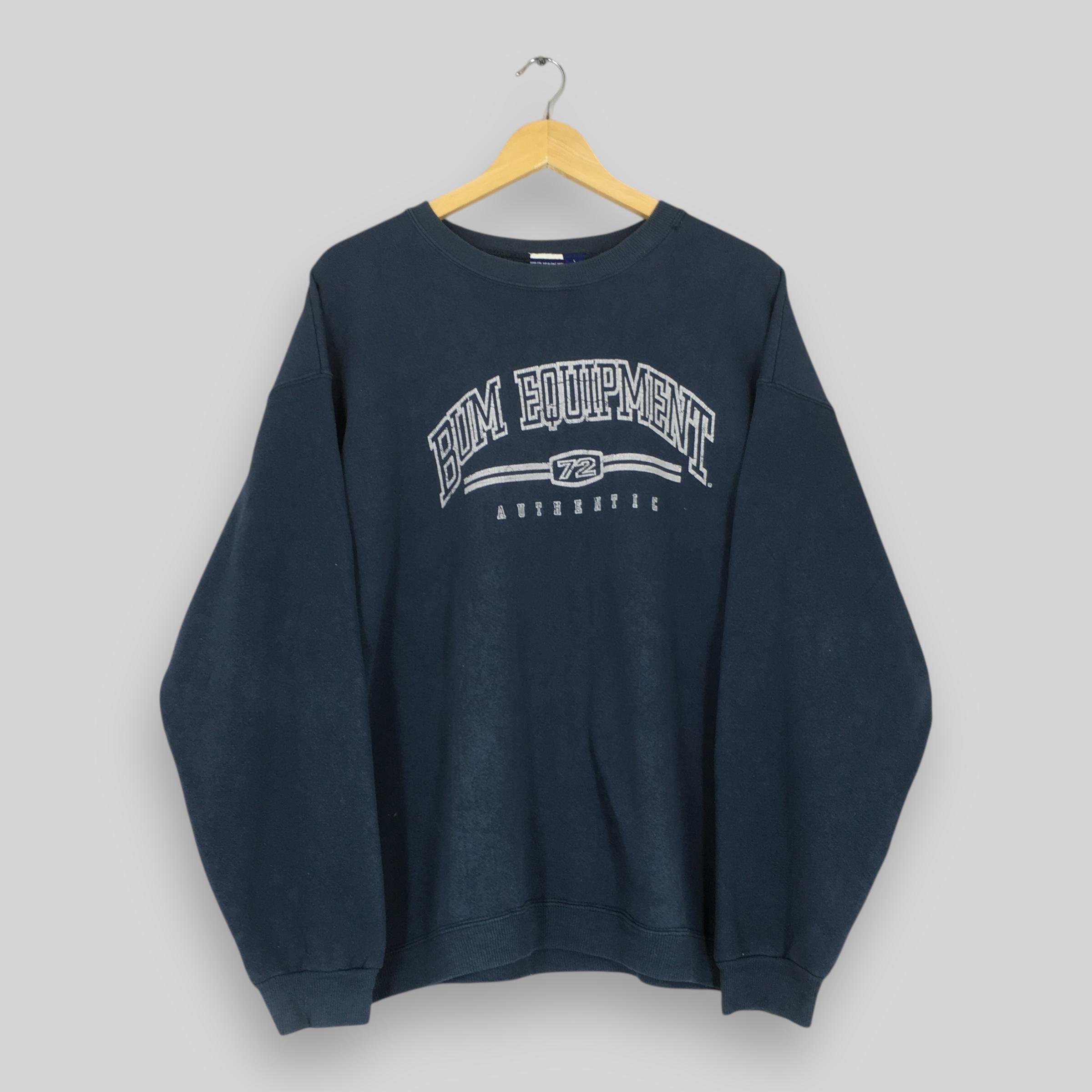 Vintage 90s BUM Equipment Boxy Sweatshirt Large Bum Equipment Authentic ...