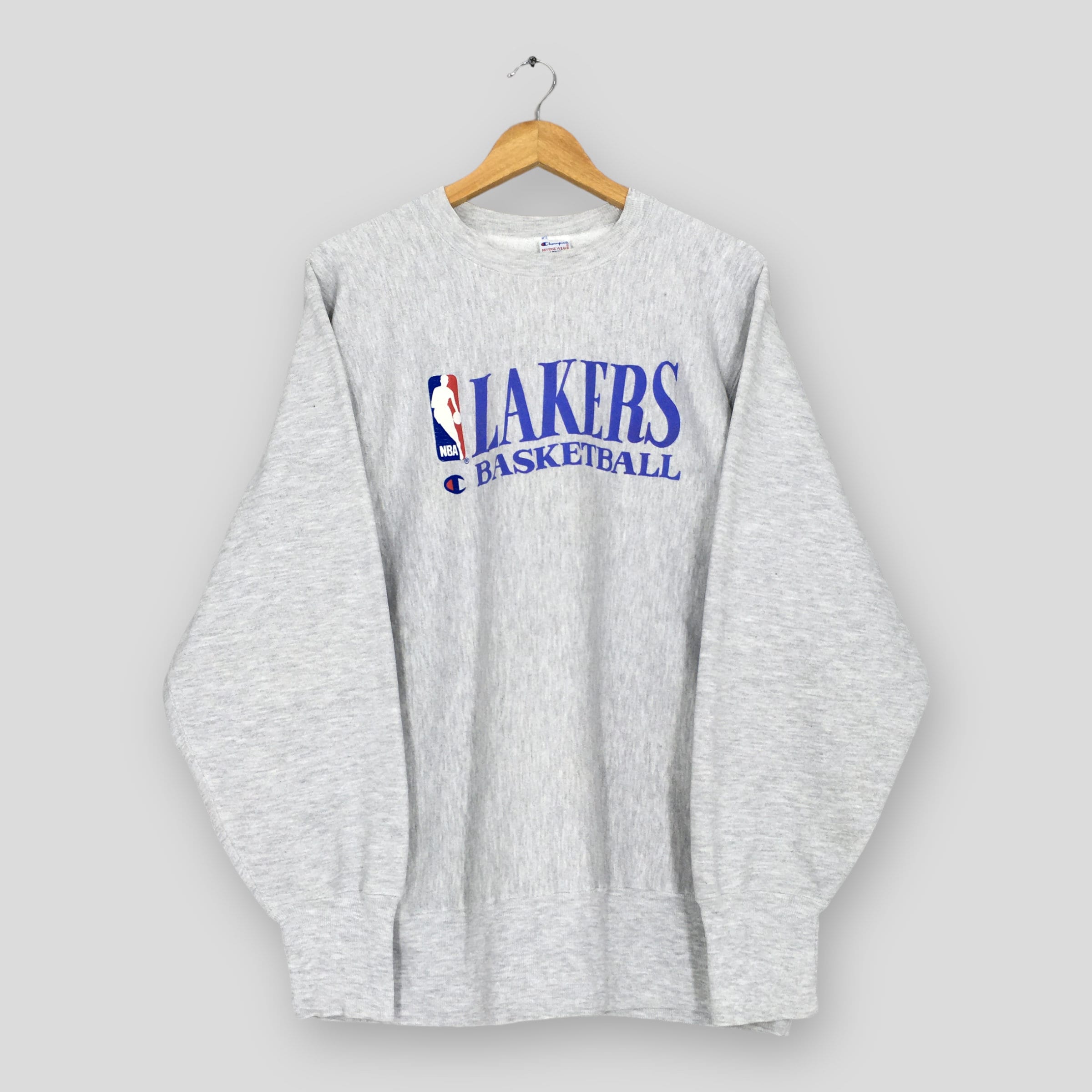 Vintage 80s Rare Champion Los Angeles Lakers NBA Sweatshirt Vintage 80s Rare Champion Los Angeles Lakers NBA Sweatshirt