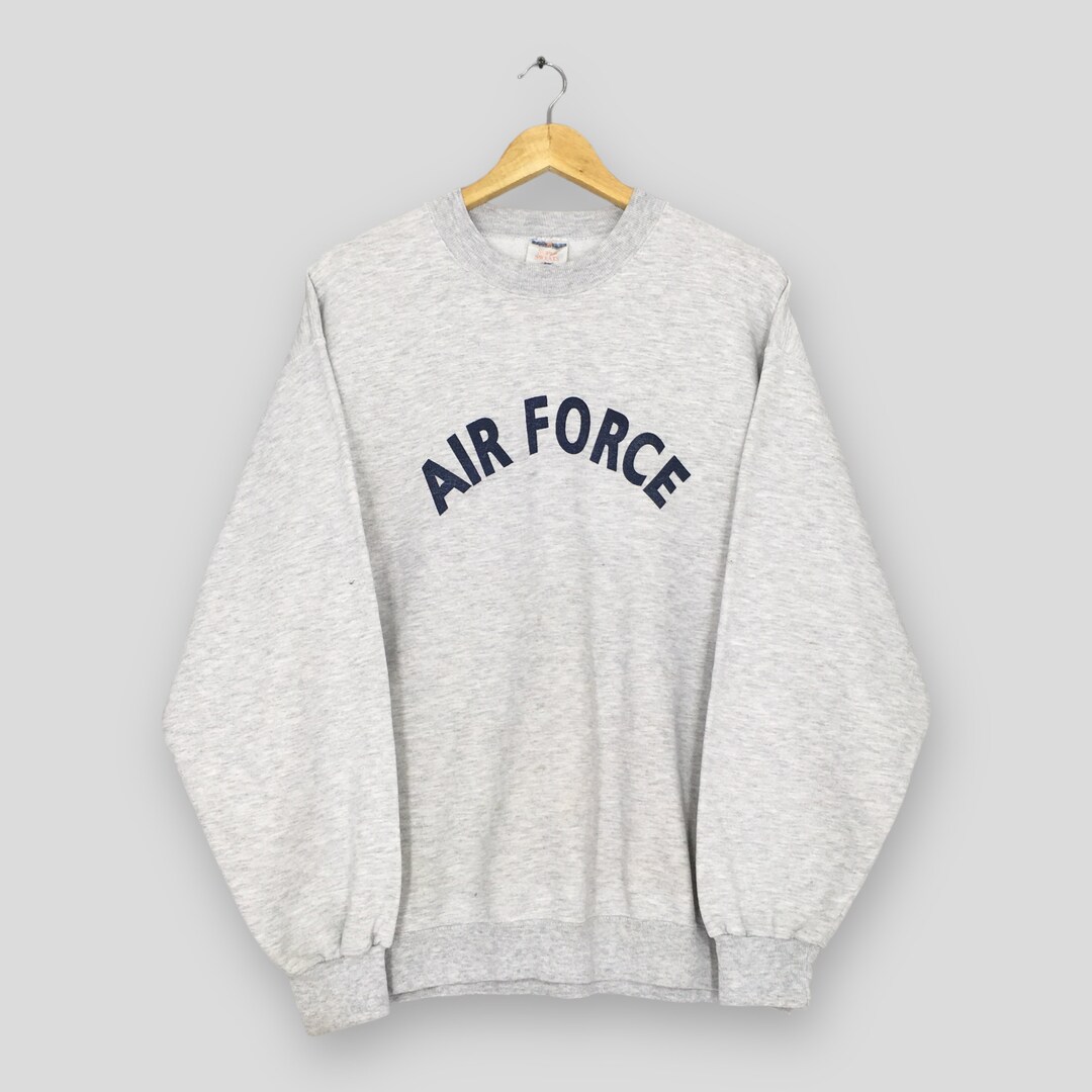 Vintage Y2K United States Air Force Sweatshirt Large Air Force Lackland ...