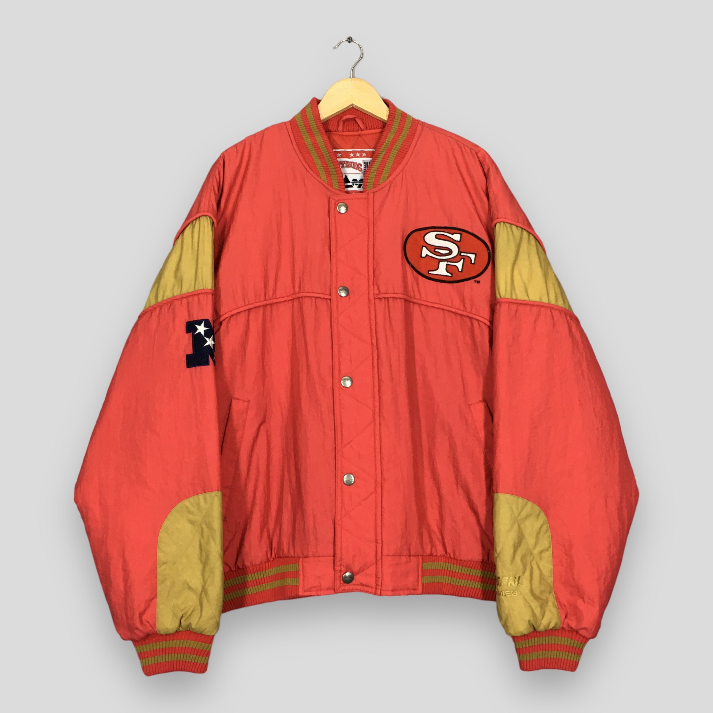 Vintage 90's San Francisco 49ers NFL Jacket Large 49ers Nfl Team ...