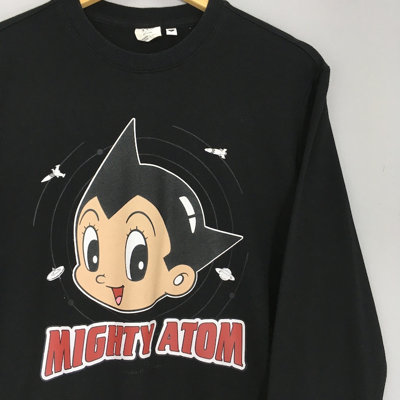 Vintage Astro Boy Mighty Atom Japanese Sweatshirt Large Manga Astro Boy ...
