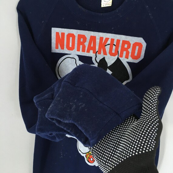 Vintage Norakuro Japanese Manga Adventure Sweatshirt … - Gem