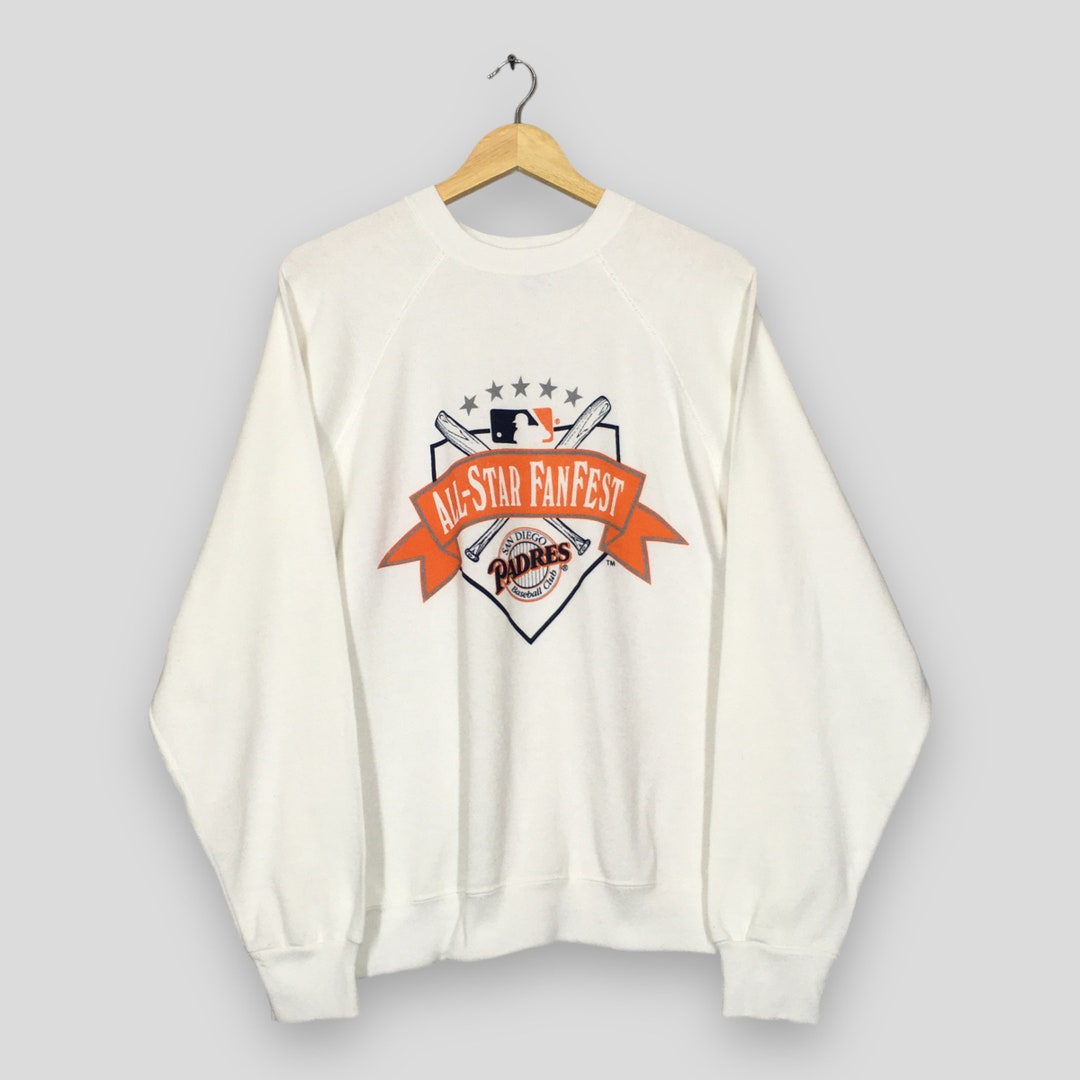 Vintage 90s San Diego Padres Mlb Sweatshirt Large San Diego Padres All ...