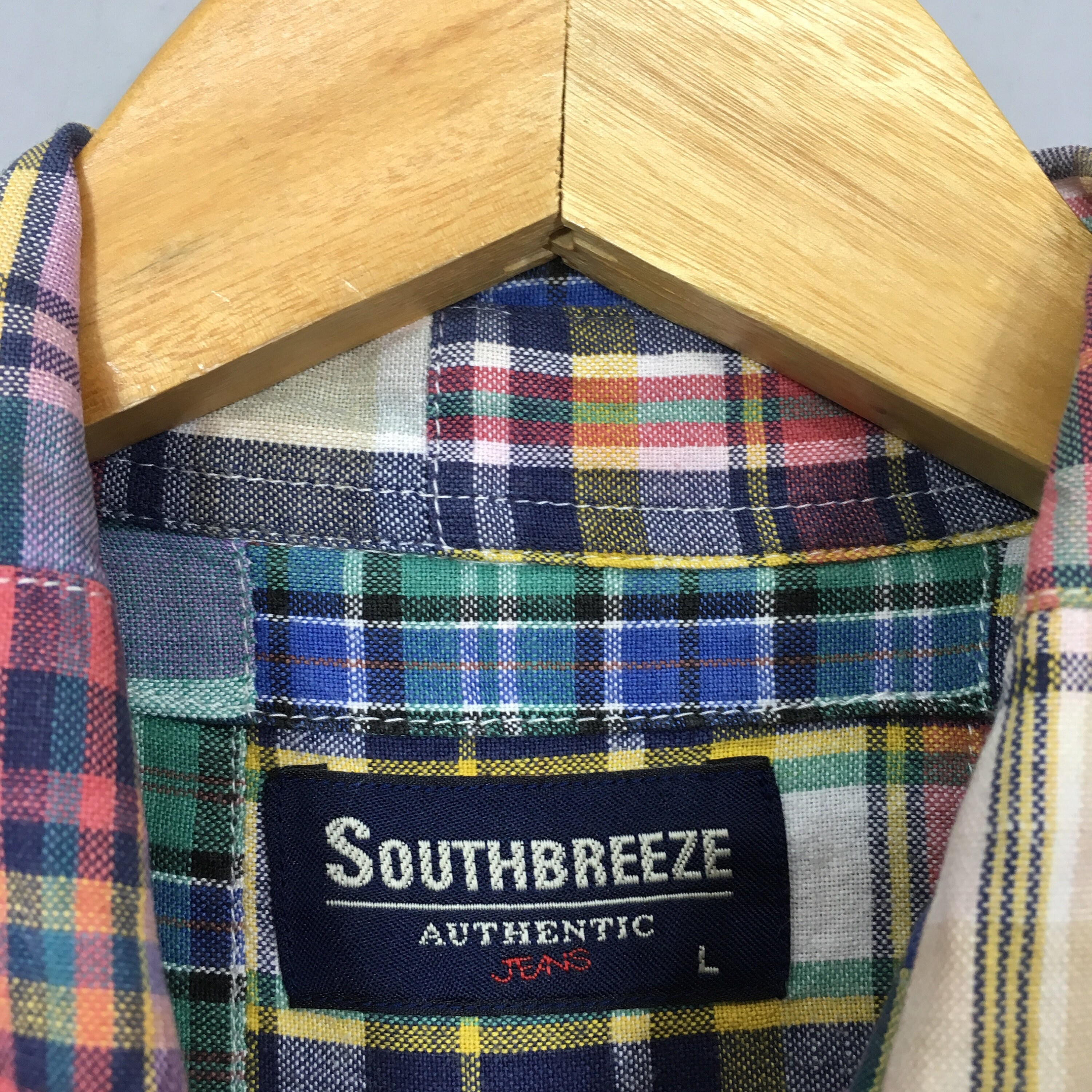 Vintage Patchwork Checkered Rebuild Flannel Shirt Large Checked Tartan ...