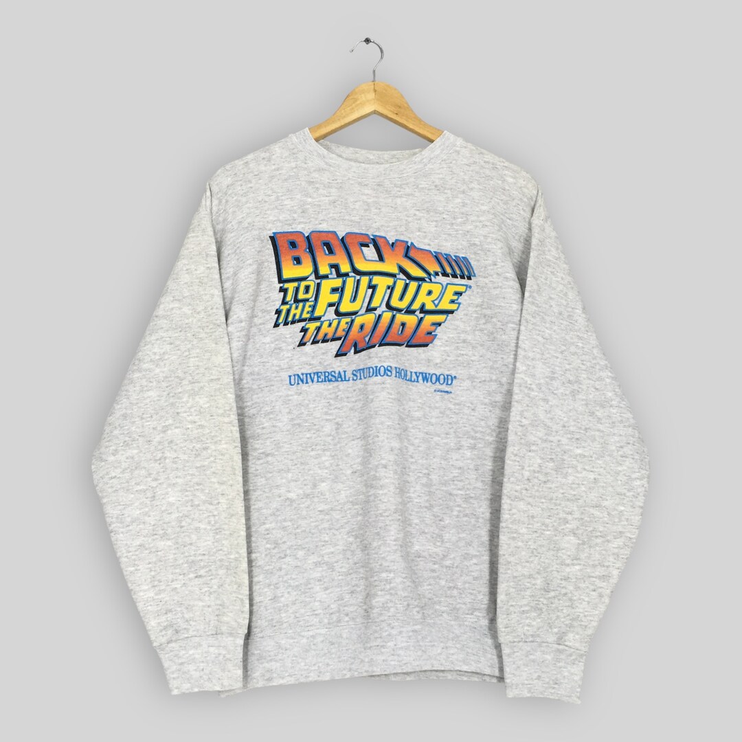 RARE Vintage 80s Back to the Future Sweatshirt Large Back to the Future ...