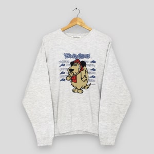 Vintage 1990s Muttley Dog Wacky Races Sweatshirt Medium Hanna Barbera ...