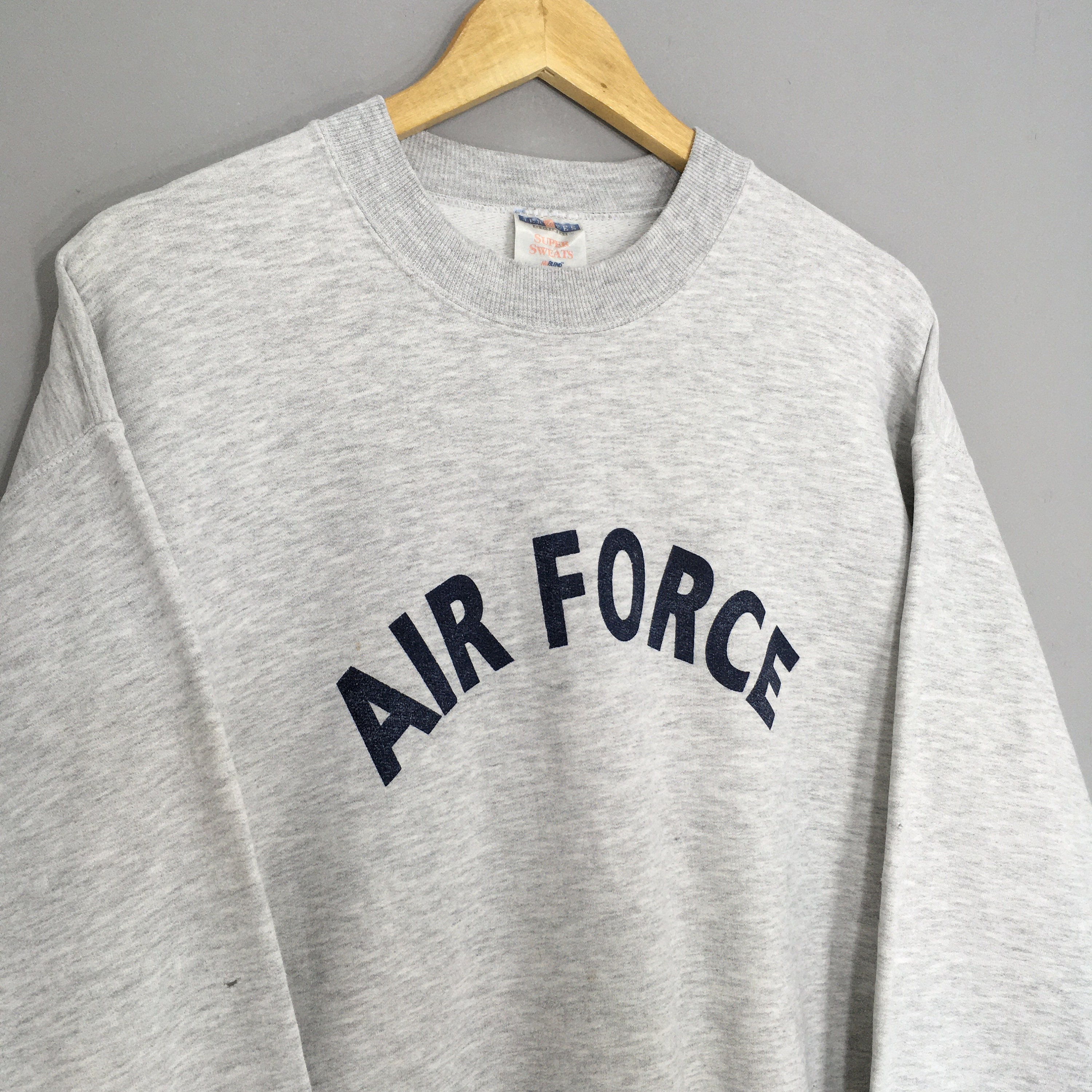 Vintage Y2K United States Air Force Sweatshirt Large Air Force Lackland ...