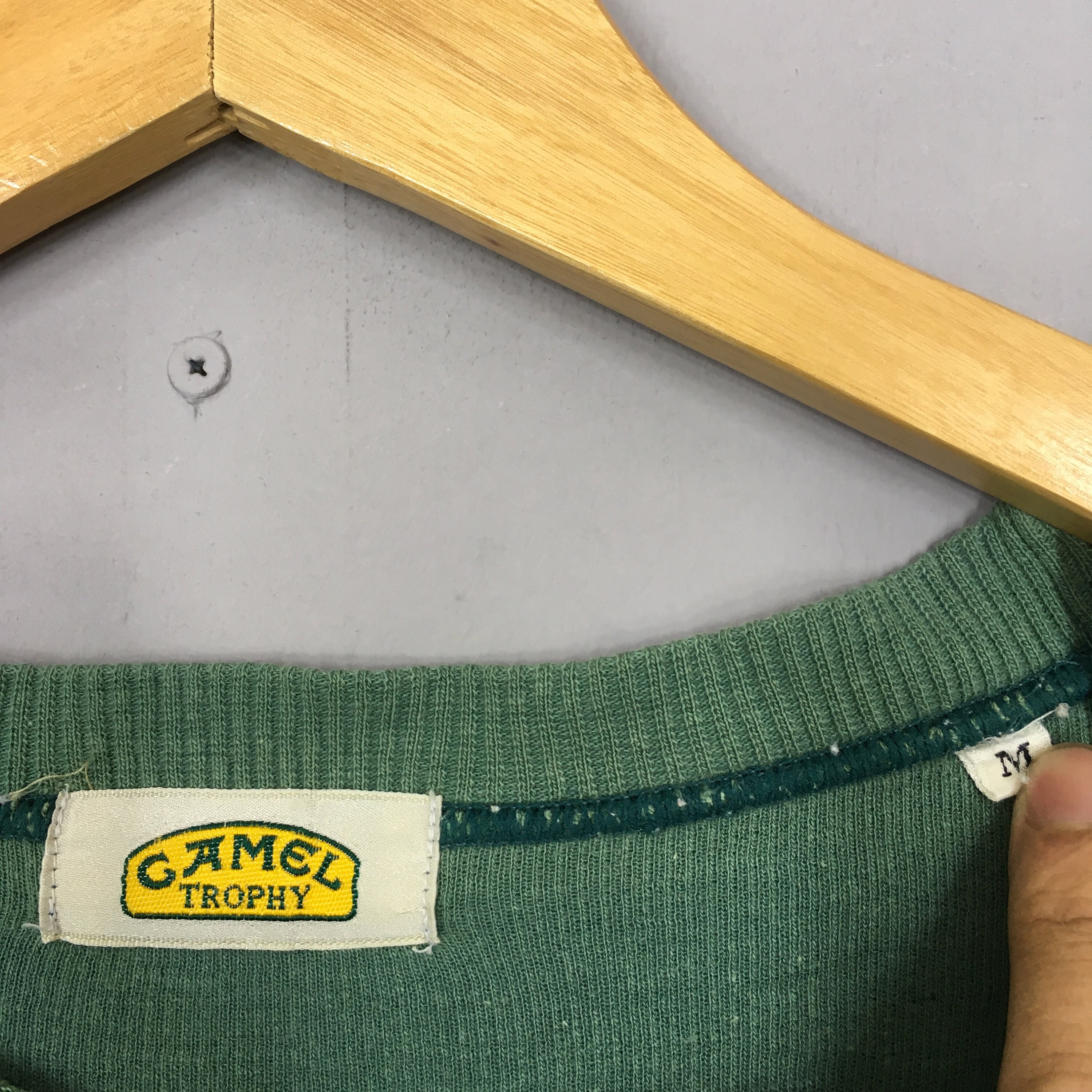 Vintage 90s Camel Trophy Green Sweatshirt Medium Camel Trophy - Etsy