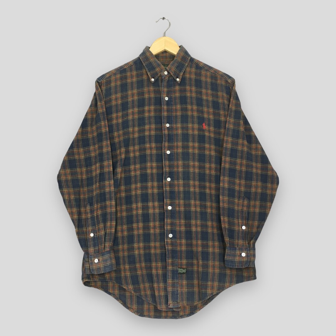 Vintage Polo Country Ralph Lauren Checkered Shirt Small Polo Ralph ...