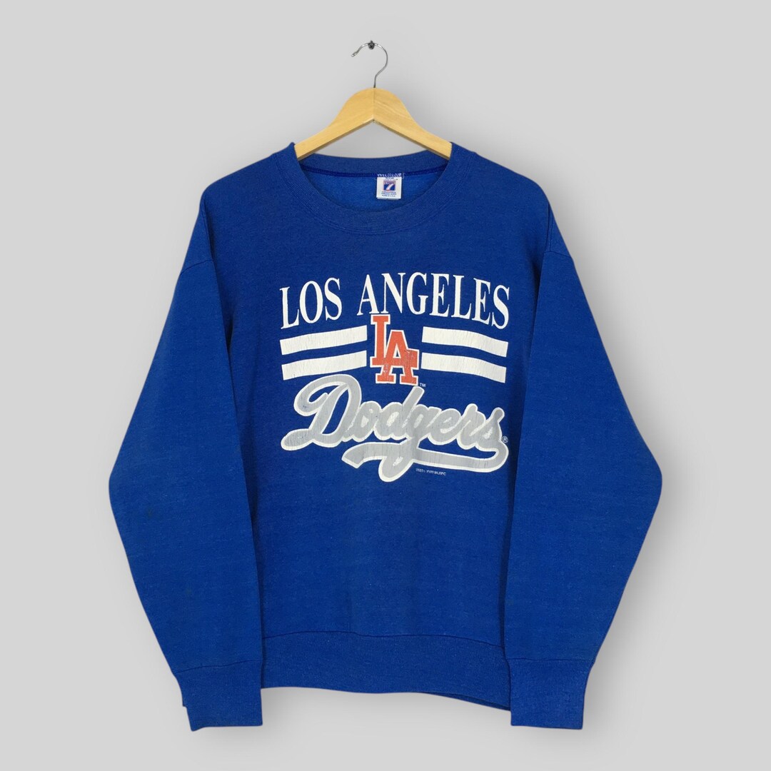Vintage 80s Los Angeles Dodgers MLB Sweatshirt Large LA Dodgers ...