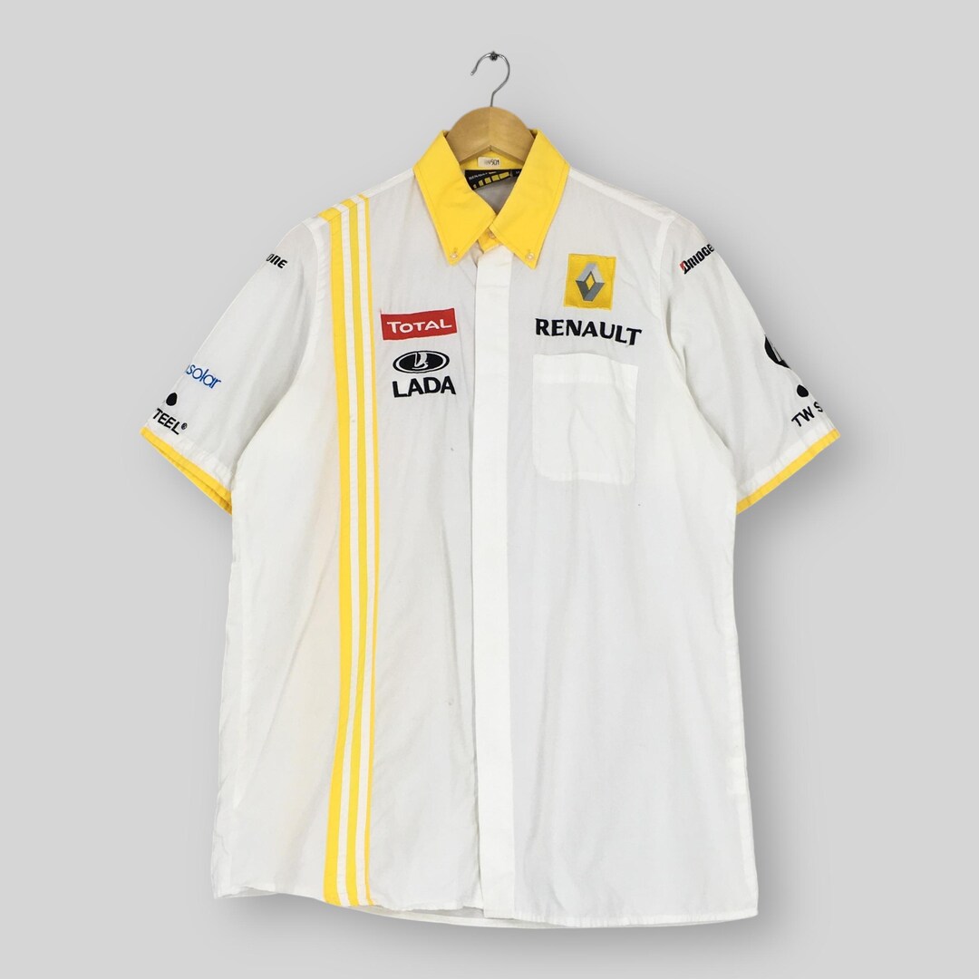 Vintage Renault Formula 1 Team Shirt Medium Renault F1 Team Oxfords ...