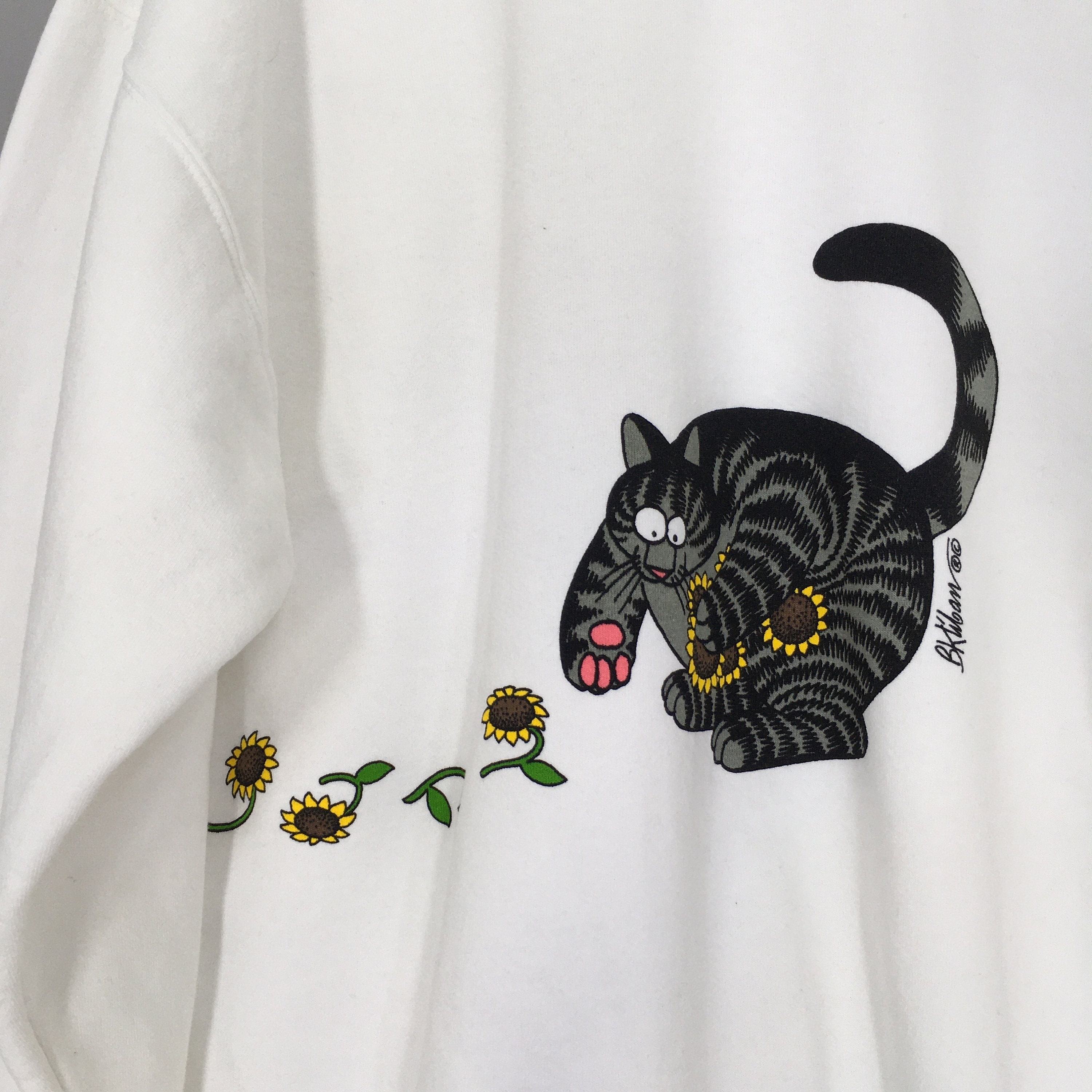 Vintage Crazy Shirts Hawaii B Kliban Cats Sweatshirt Large B Kliban ...