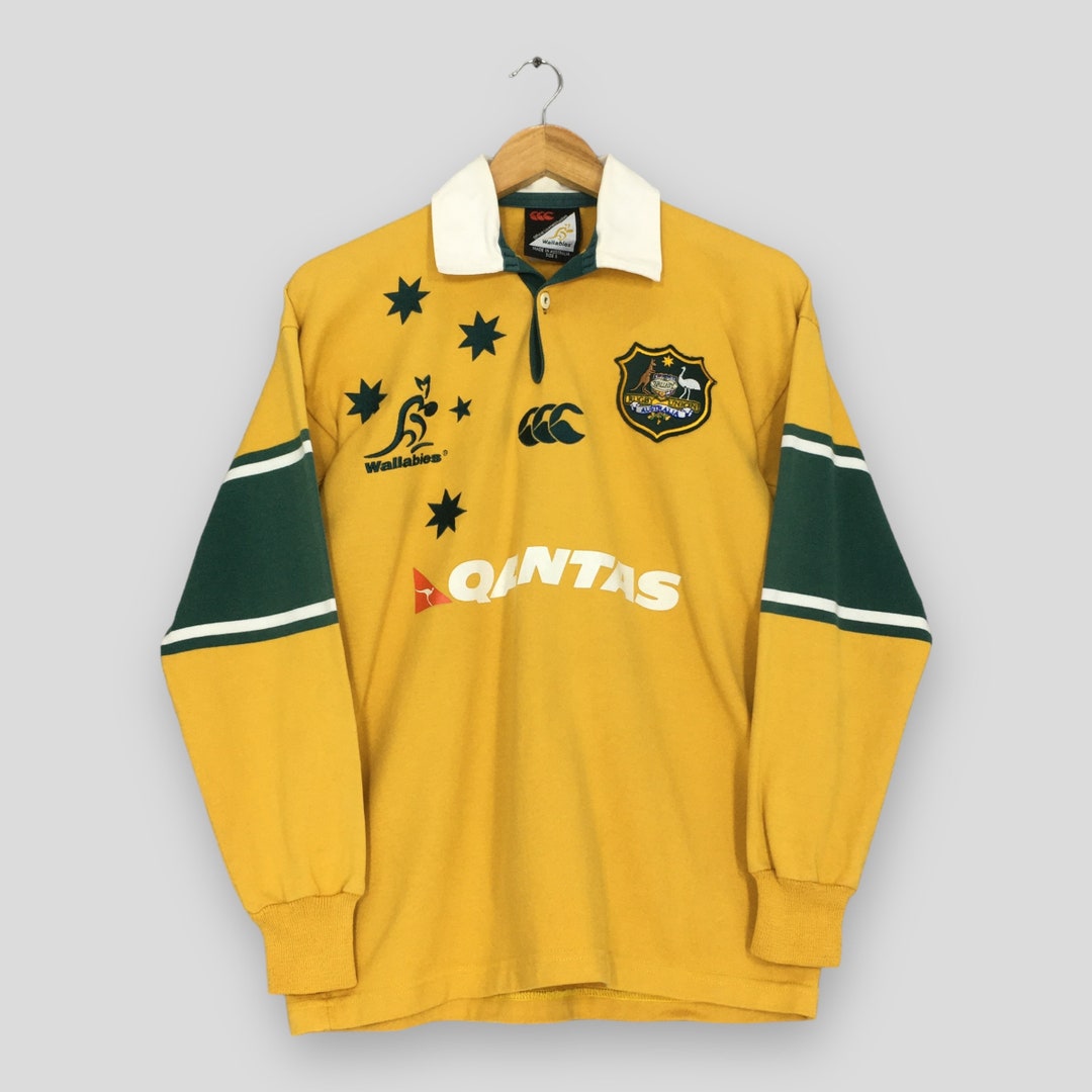Vintage Wallabies Canterbury of Australia Rugby Shirt Small Y2K ...