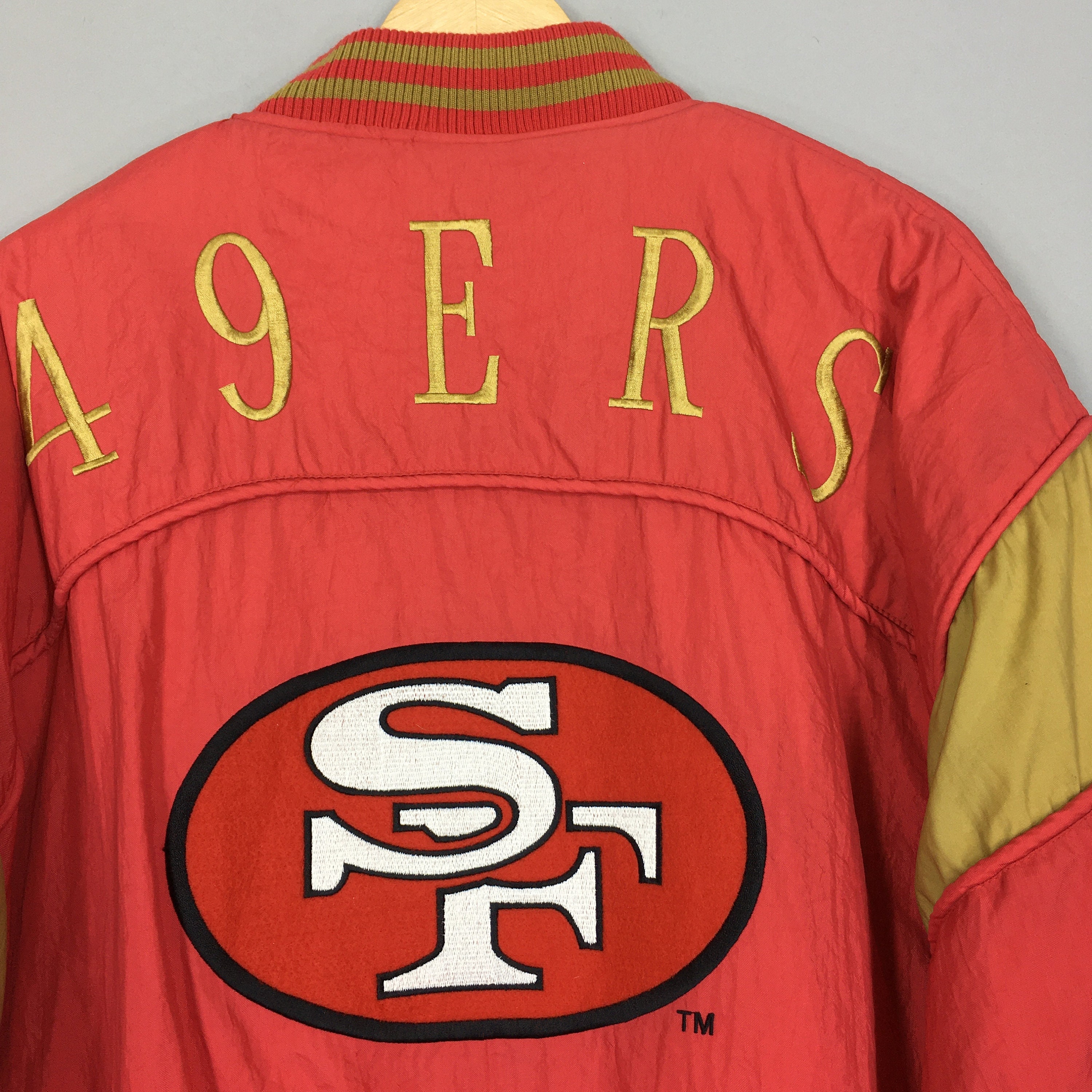 Vintage 90's San Francisco 49ers NFL Jacket Large 49ers Nfl Team ...